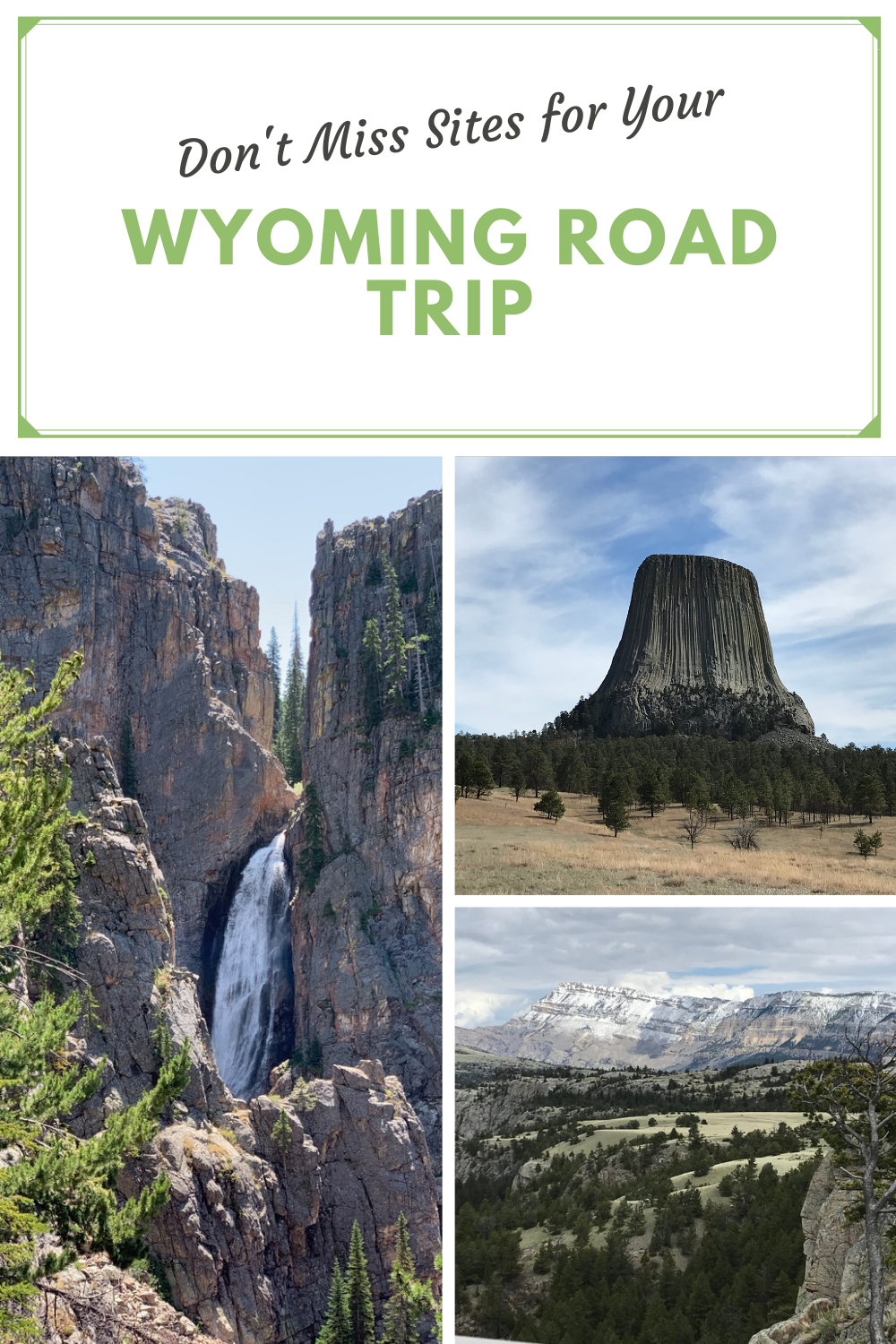 Don't Miss Places for your Wyoming Road Trip : Tranquil Trekker