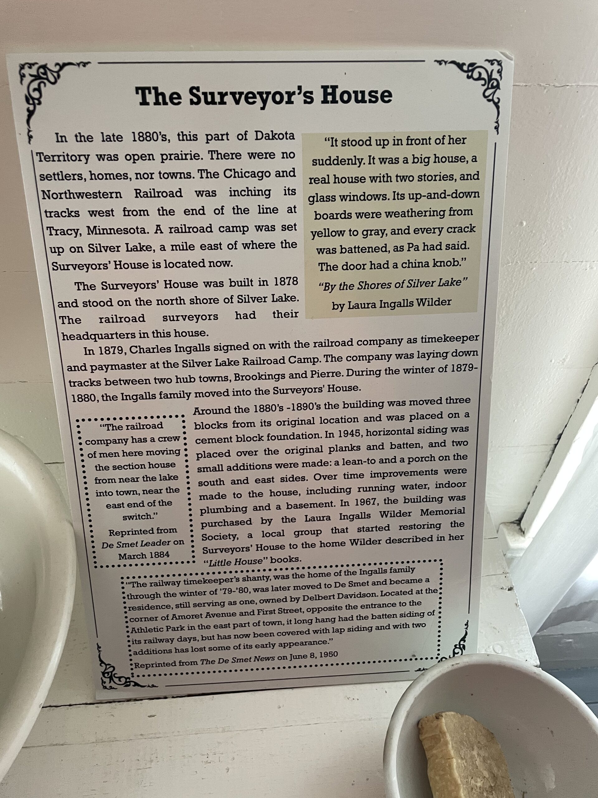 Visit the Laura Ingalls Wilder Historic Homes : Tranquil Trekker